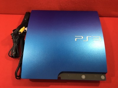 USED PlayStation 3 PS3 Console System 320GB Splash Blue game Japan CECH ...