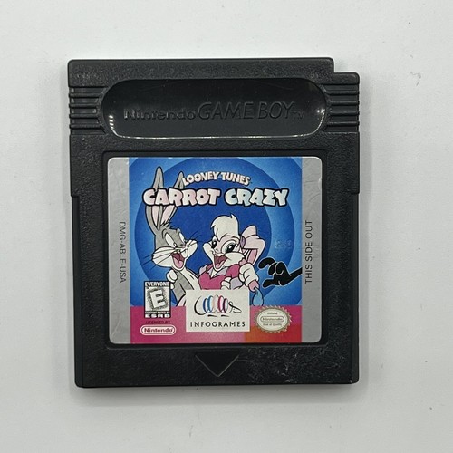 Nintendo Game Boy Color Looney Tunes Carrot Crazy Official Tested ...