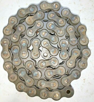 DIAMOND ROLLER CHAIN, 80R, 80/ 1" PITCH, RIVETED, CARBON STEEL, 68 ...