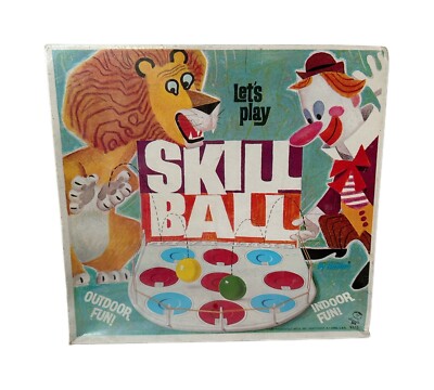 🎯 Vintage 1968 Skill Ball Game 🦁 Hasbro Hassenfeld Bros 🤹 NEW Sealed | eBay
