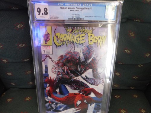 Web Of Venom: Carnage Born #1 CGC 9.8 2019 Mayhew Variant | eBay
