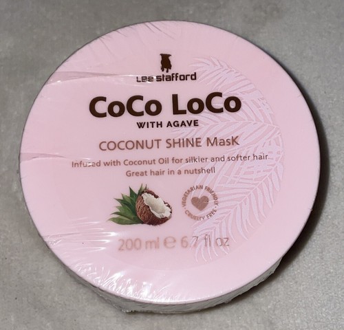 Lee Stafford COCO LOCO COCONUT SHINE MASK 200ml W/ Agave Essence NEW | eBay