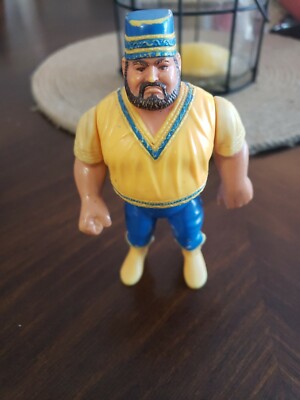 WWF Hasbro Akeem Wrestling Figure 1990 Series 1 The African Dream WCW ...