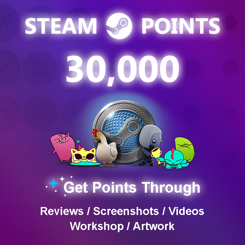 5000-100000 STEAM POINTS Specified Requirements Reviews/Screenshots ...