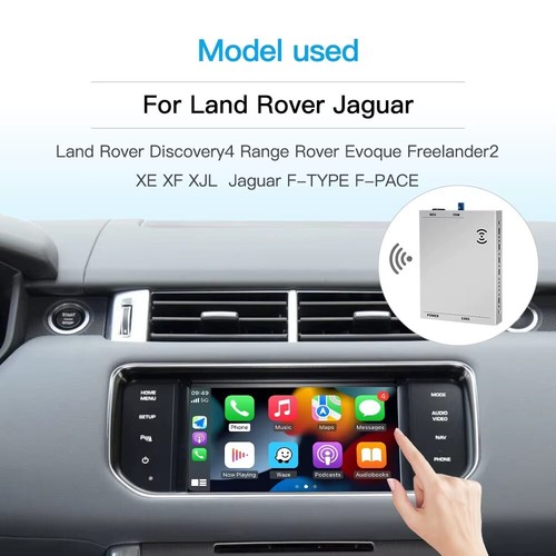Wireless CarPlay & Android Auto Decoder Box For Jaguar & Land Rover ...