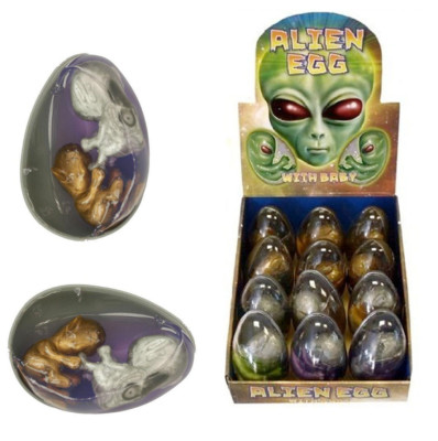 2 x Twin Baby Alien Egg Cocoon With Slime Birthpod Party Favour Bag ...