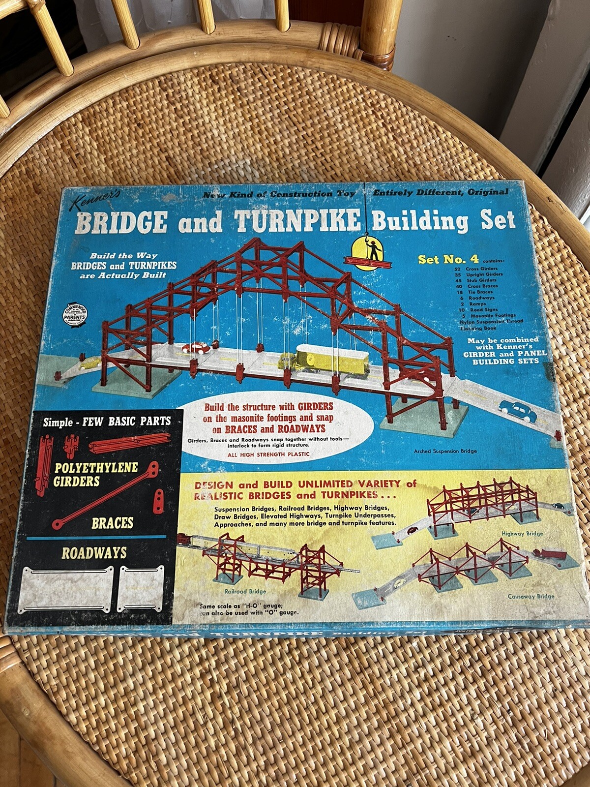 Vintage 1961 Kenner Bridge and Turnpike Set No 6 (as found condition ...