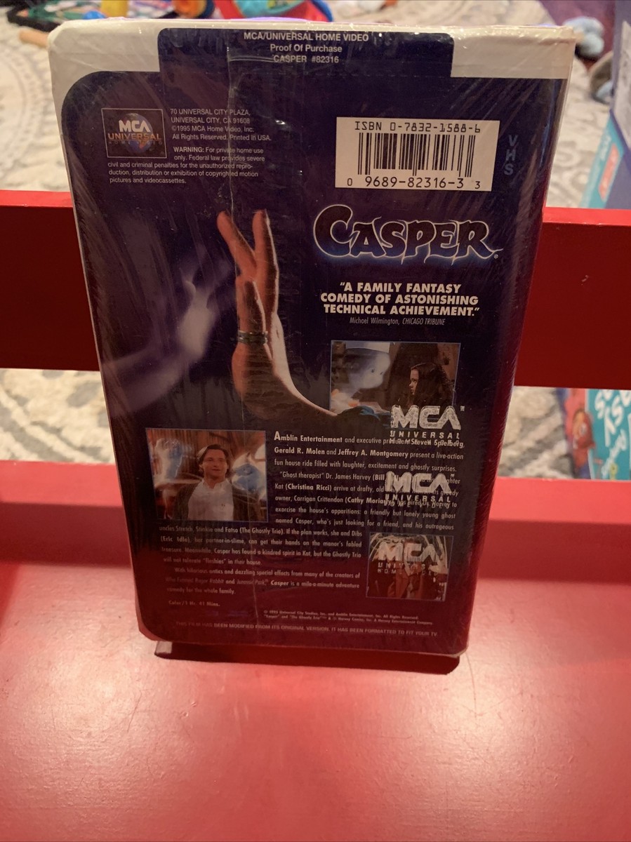 Casper Vhs 1995