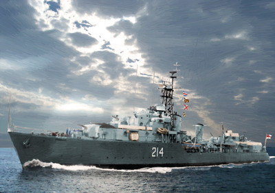 HMCS MICMAC - LIMITED EDITION ART (25) | eBay UK