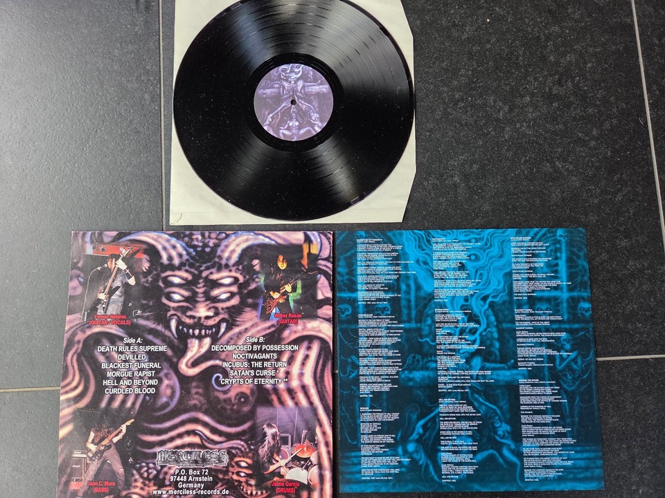 Mortem – Decomposed By Possession Vinyl Sarcofago Beherit Incantation ...