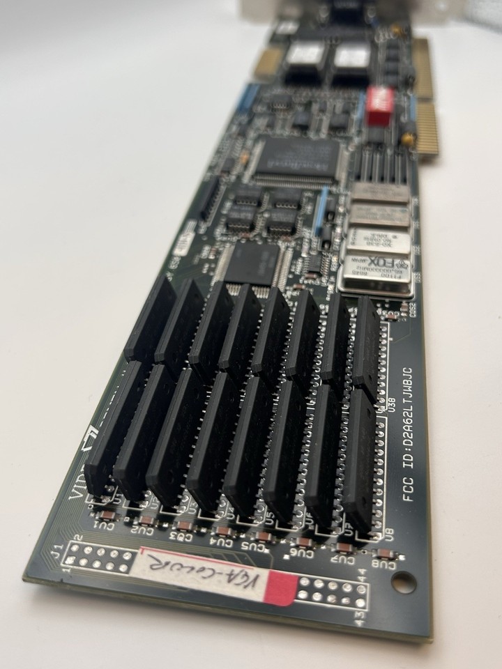 Rare Vintage Video Seven 650-0194-11 ISA VGA Graphics Card Headland ...