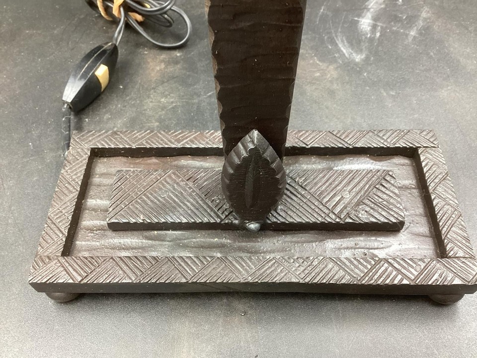 HETTIER VINCENT ☨ ART DECO - Lampe double MULLER FRERES - 1925/30 | eBay