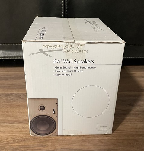 Proficient Audio Systems • 6 1/2” Wall Speakers • W690 • 2Speakers | eBay