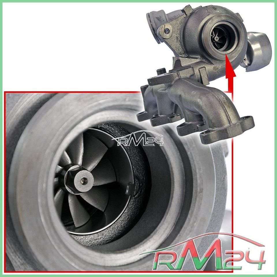 TURBOCOMPRESSORE + KIT MONTAGGIO PER SEAT LEON 1P TOLEDO 3 III 5P 1.9 ...