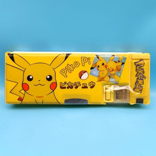 Pikachu pencil case with sharpener | eBay