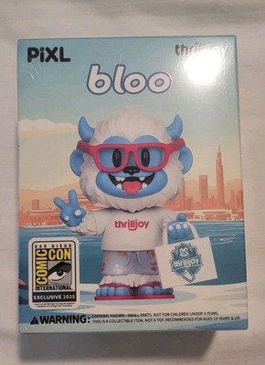 2025 SDCC EXCLUSIVE THRILLJOY PIXL BLOO WITH BAG BLOCK PARTY BOARDWALK BASH | eBay