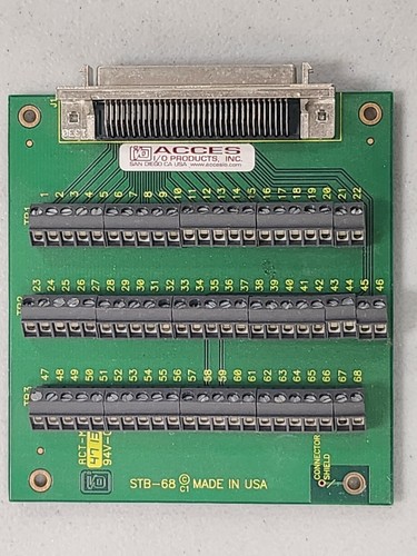 ACCES USB-AI16-16E 16-Channel USB Multifunction Analog I/O Module STB ...