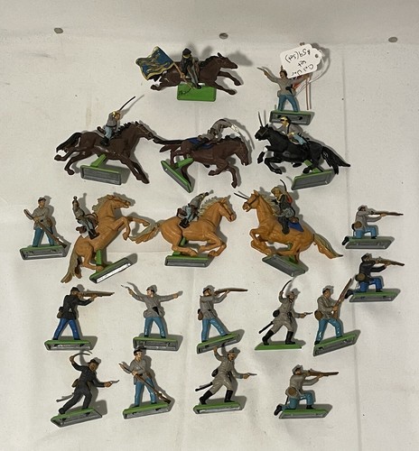 Vintage 1971 Britains LTD Deetail Metal Plastic Toy Soldier Lot US ...