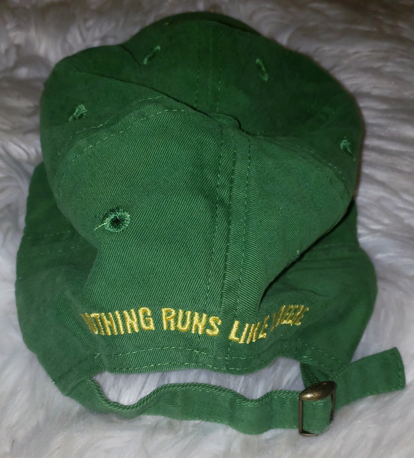 John Deere Hat Owners Edition Green Adjustable Strap - Gem