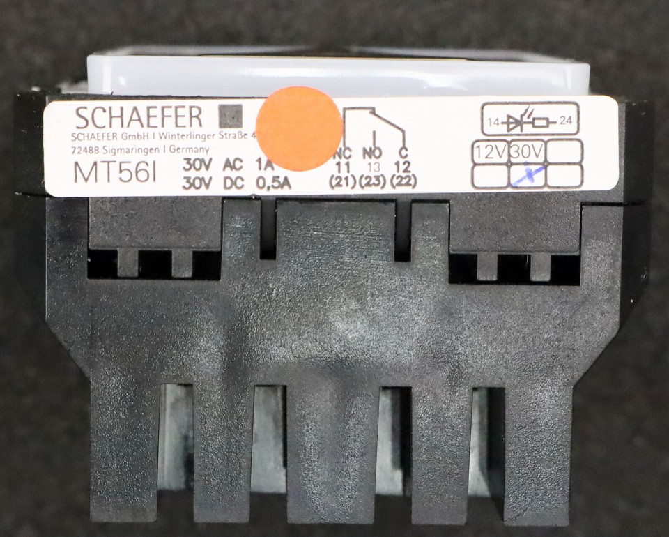 SCHÄFER Taster MT 56 TS1 V2A rot mit Pfeil (Anholer) für BUTZ u ...