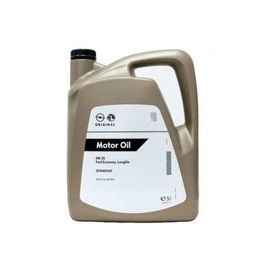 Original Opel 0W-20 FUEL ECONOMY LONGLIFE OV0401547 ENGINE OIL 95528694 ...