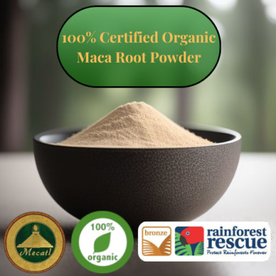 ORGANIC MACA ROOT POWDER - 100% Organic Maca Powder Adaptogen Superfood ...