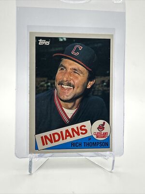 1985 Topps Traded Rich Thompson Rookie Baseball Card #122T NM-MT FREE ...