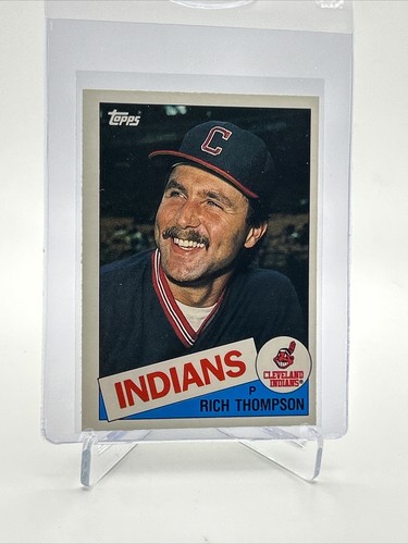 1985 Topps Traded Rich Thompson Rookie Baseball Card #122T NM-MT FREE ...