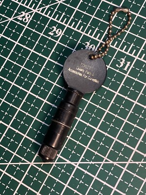 Vintage 1980’s Ecklers Corvette Tire Pressure Guage Keychain | eBay