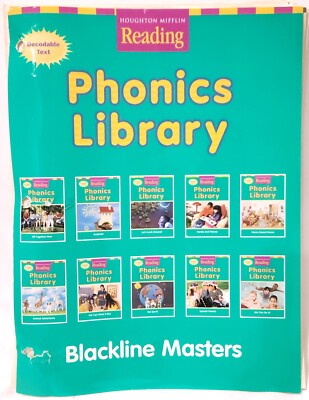 1st Grade Reading Phonics Library BLACKLINE MASTERs Book reproducibles ...