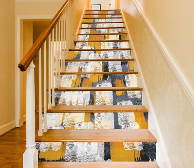3D Color Fun Style 8613 Stair Risers Decoration Photo Mural Decal ...
