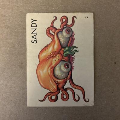 1965 Topps Ugly Stickers Card #3 | eBay