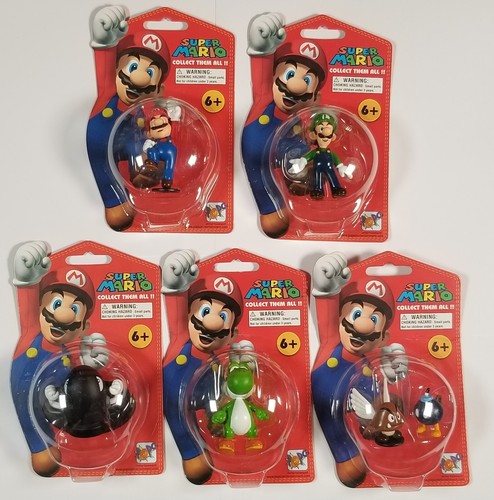 Complete Set of Super Mario Series Popco Figures Mario/Luigi/Bullet ...