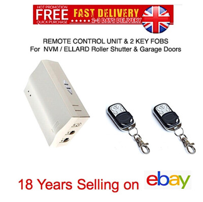 NVM ELLARD PM1 REMOTE CONTROL WIFI PANEL UNIT Roller Shutter Garage ...