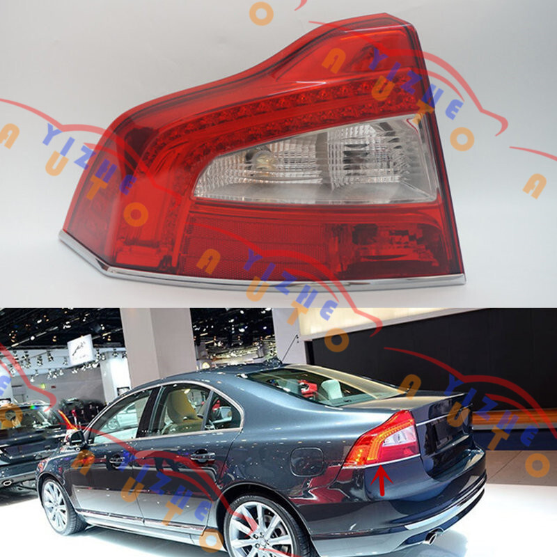 Replace Left / Driving Side LED Tail Light Assembly Fit For Volvo S80 ...