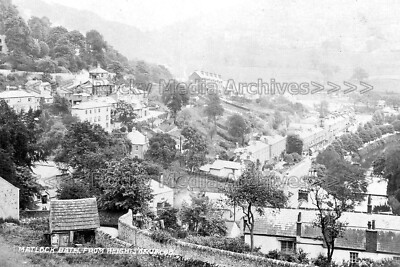 nnp-28 Looking down from Heights of Jacob, Matlock Bath, Derbyshire ...