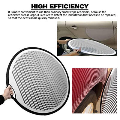11.8" Car Body Surface Dent Repair Reflector w/ Bag-Light Line Board ...
