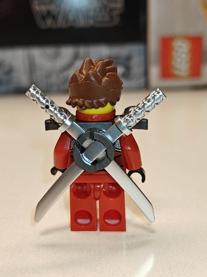 Rare Ninjago Kai Rebooted, Stone Armor Custom Lego Minifigure | eBay