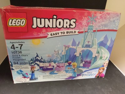Lego Juniors 10736 Disney Anna & Elsa's Frozen Playground New & Sealed ...