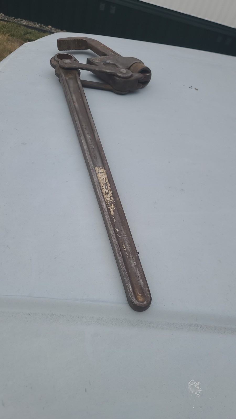 Ridgid Super Six Compound Leverage Pipe Wrench (48" total length) | eBay