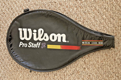 Wilson Pro Staff Tennis Racket Cover Bag Color Red Black Yellow 110 Sq ...