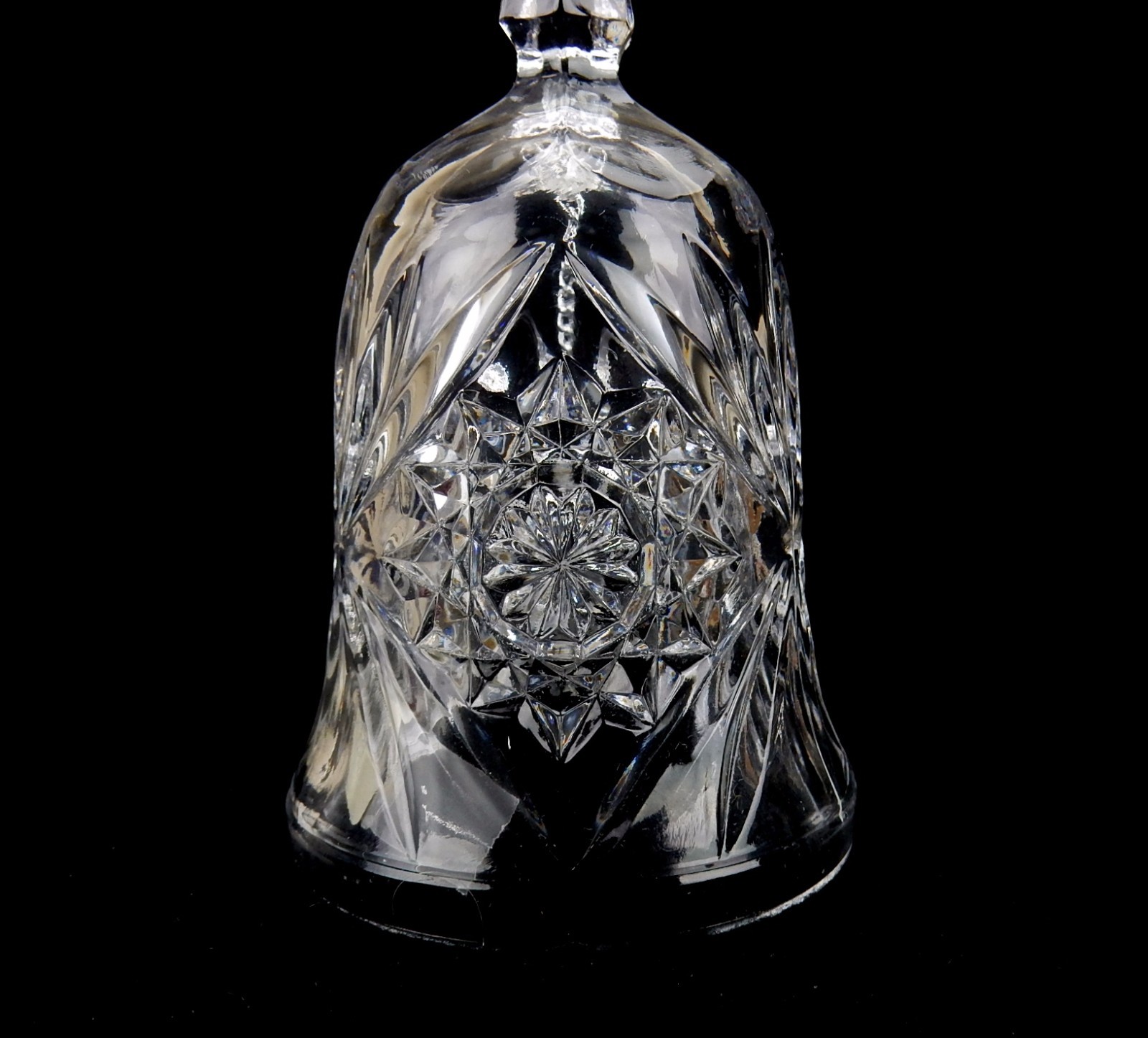 Vintage Bleikristall 24% Lead Crystal Bell w/Crystal Clapper Clear 7 ...