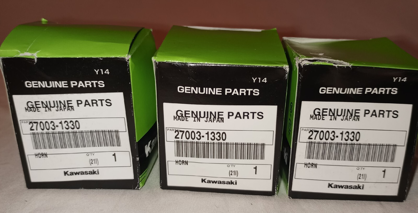 3 pack Genuine Kawasaki Horn 27003-1330 | eBay