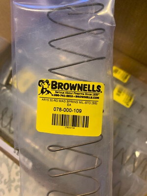 Brownells MAG Spring MIL-STD (SS) 078-000-109 Brand New | eBay