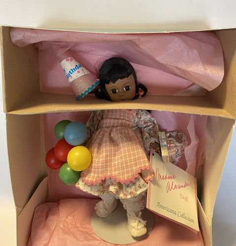 Madame Alexander Happy Birthday 325-1 Doll Black Americana Collection ...