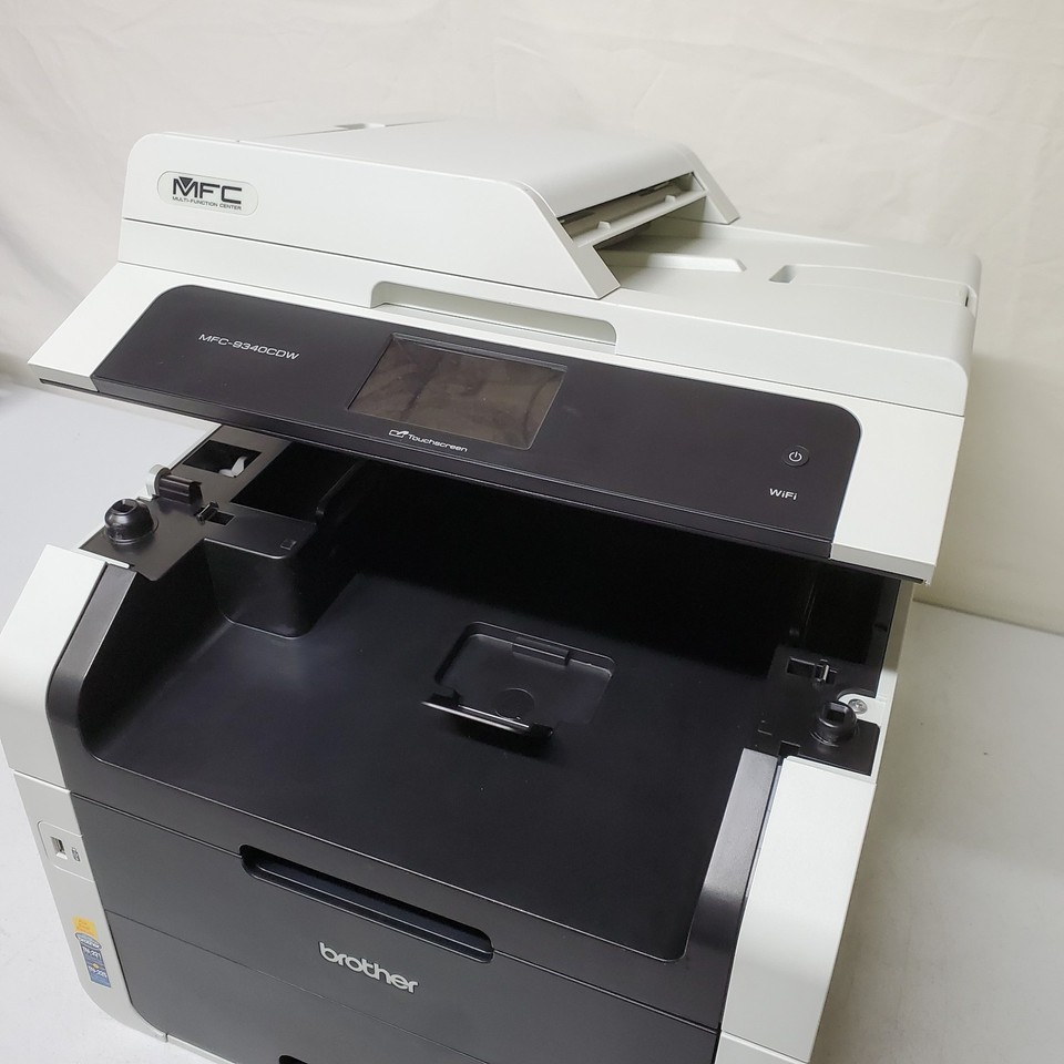 Brother MFC-9340CDW Color Laser Printer *READ* W/Toner All-In-One Wi-Fi ...