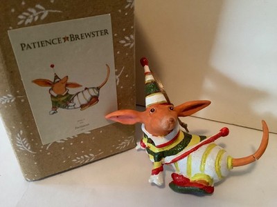 Krinkles P Brewster ornament MINI holiday Dachshund preowned w/ box tag ...