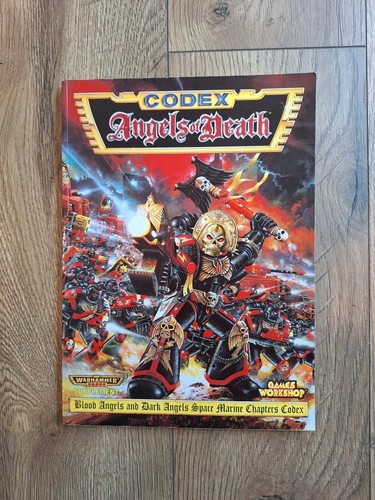 Warhammer 40k Angels of Death Codex 2nd Edition 1996 Blood Angels Dark ...