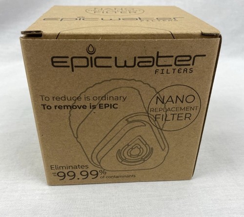 Epic Water Filters Nano Replacement Filter for Epic Nano Pitcher or ...
