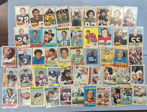 Vintage Football Card Lot Qty-48 | eBay